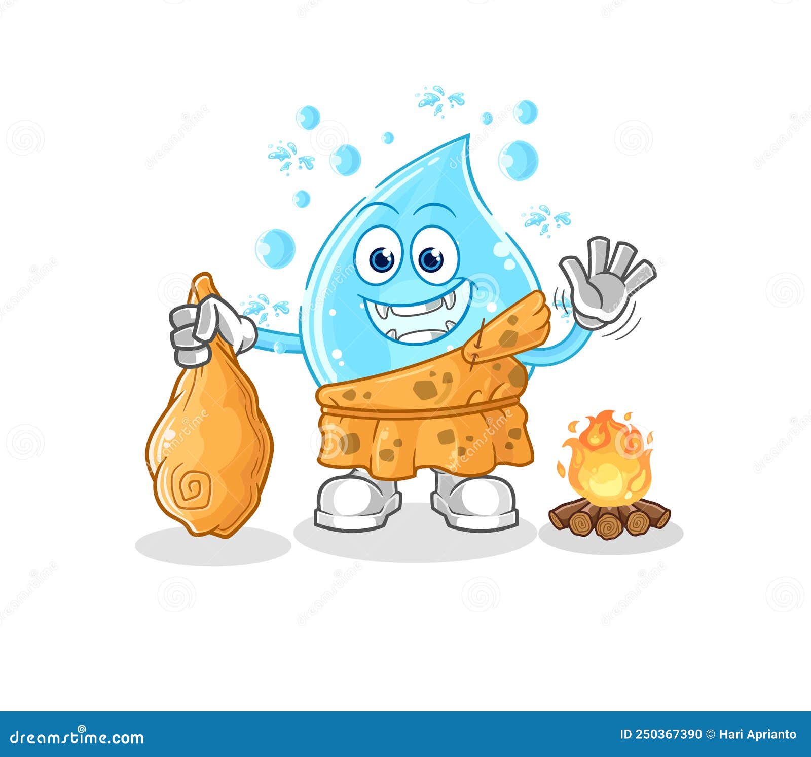 Soda Water Ancient Cartoon. Cartoon Mascot Vector Stock Vector ...