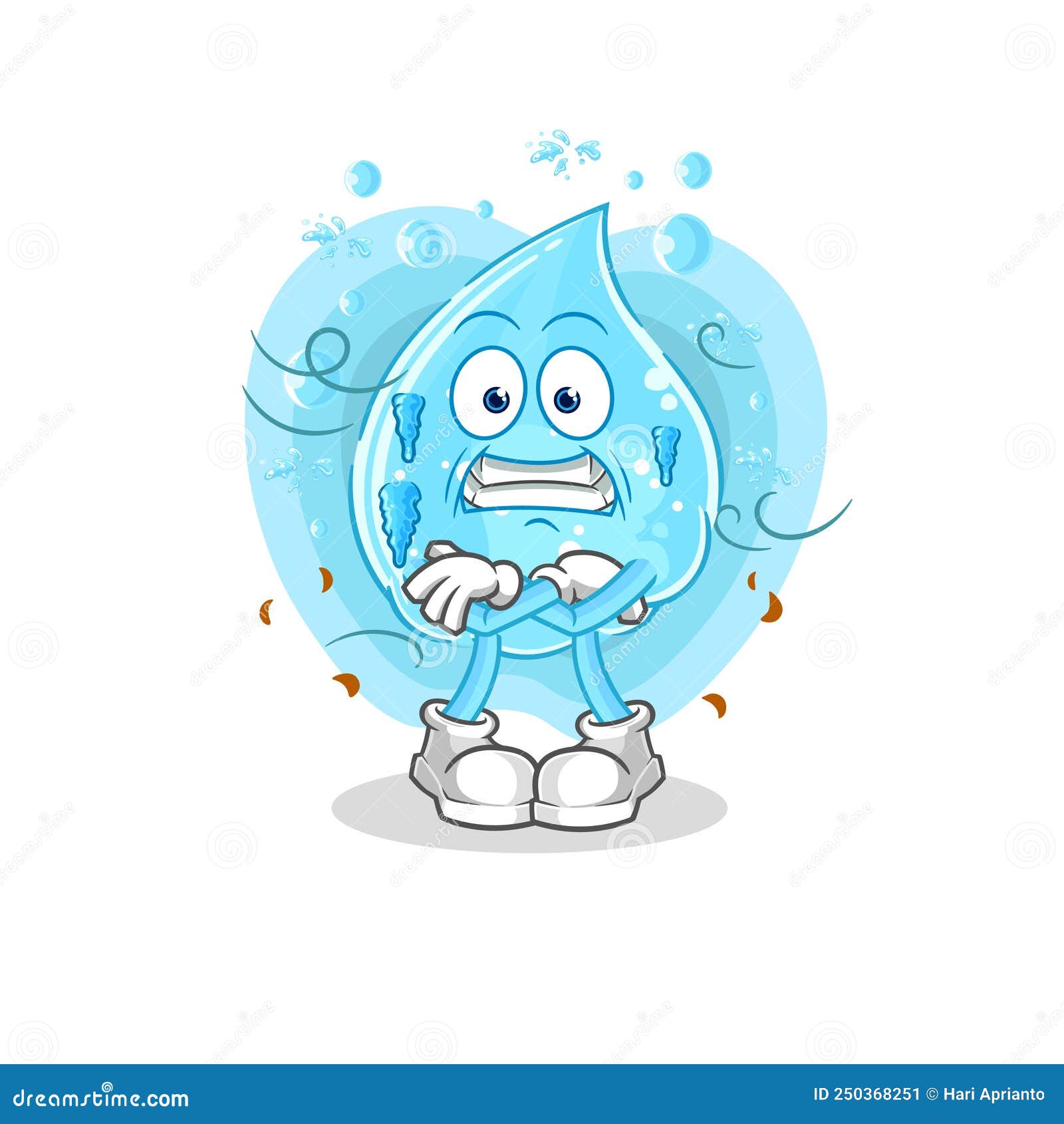 Soda Water Cold Illustration. Character Vector Stock Vector ...