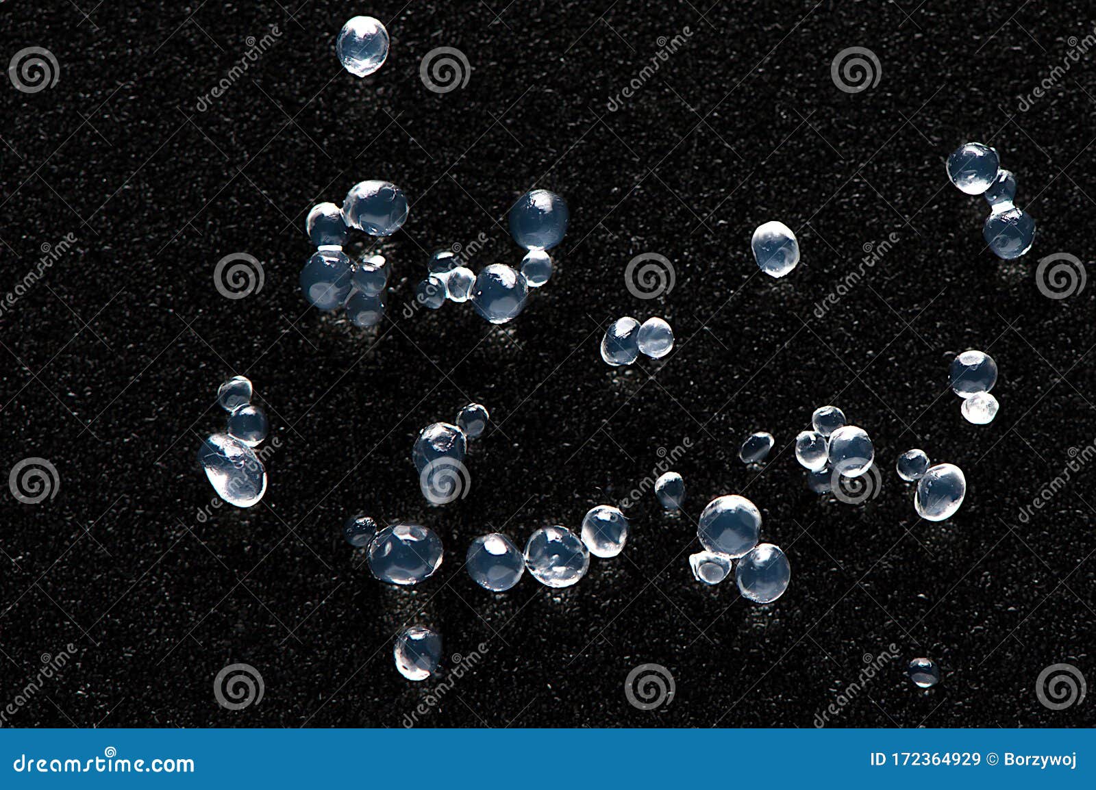 Sodium alginate beads stock image. Image of detail, algae - 172364929