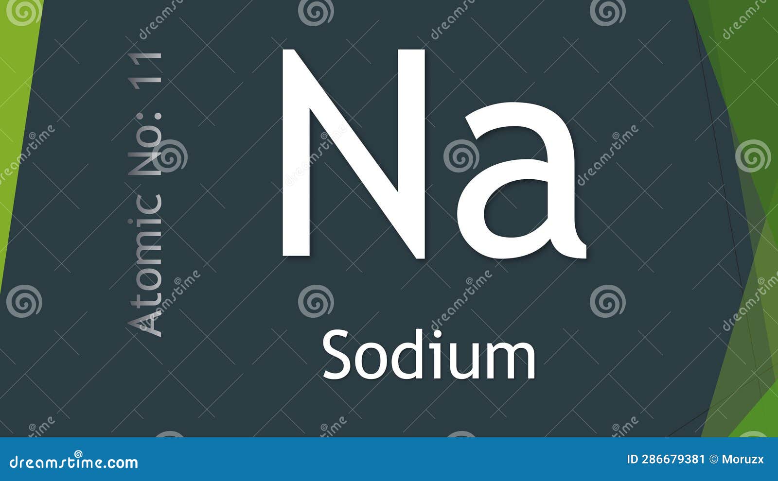 Sodium Chemical Element Symbol on Dark Green Background Stock ... Sodium Chemical Element Symbol on Dark Green Background Stock ...