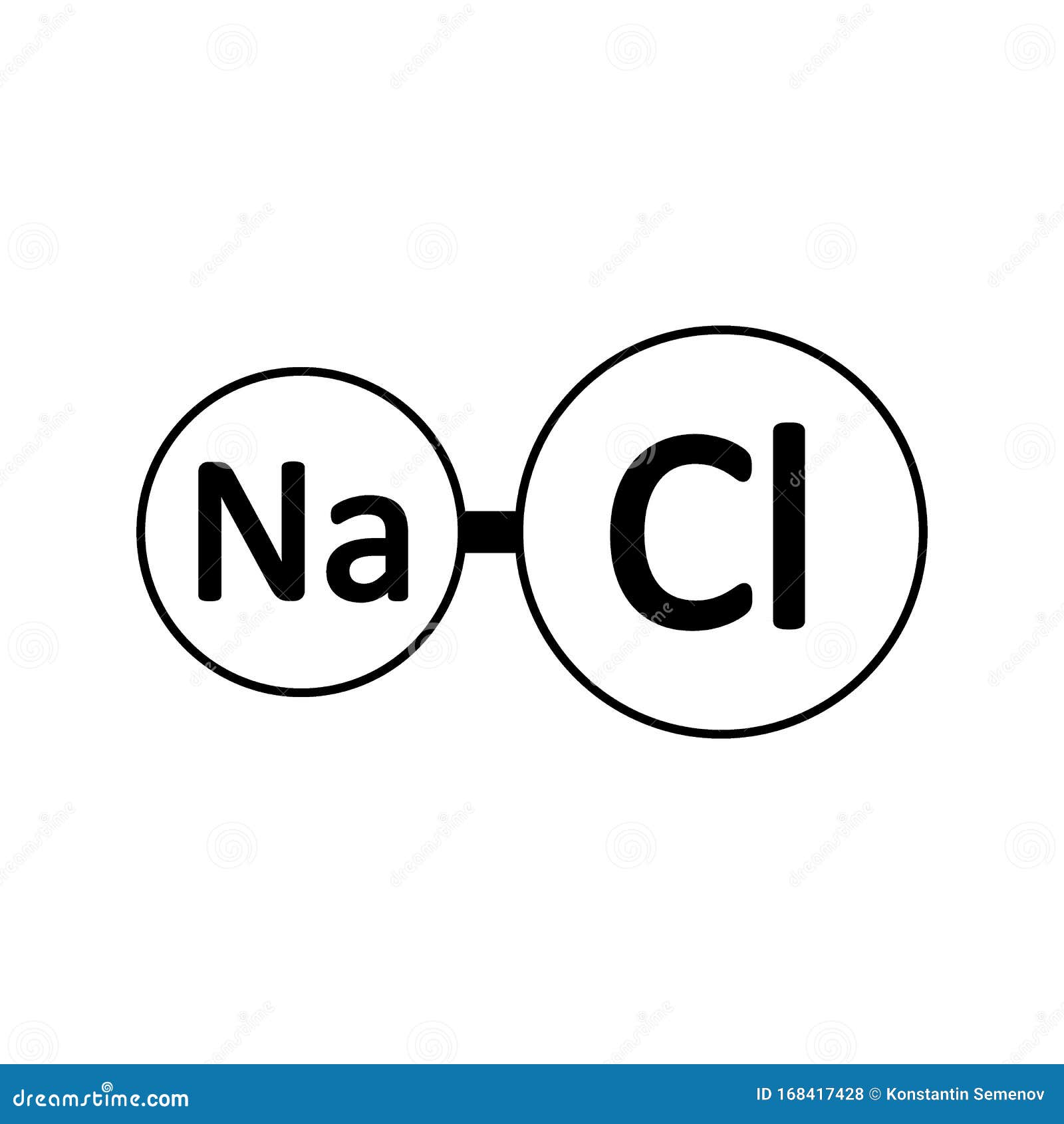Structural Formula Of Sodium Chloride