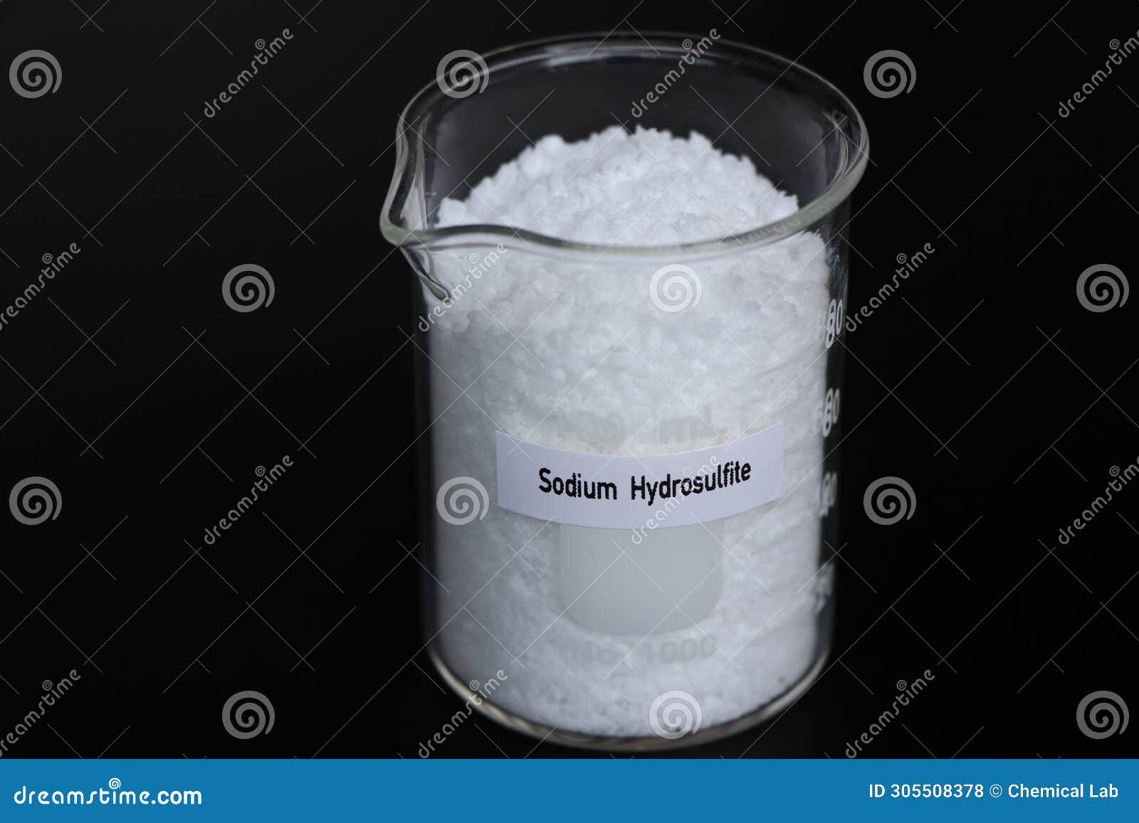 Sodium Hydrosulfite in Container, Chemical Analysis in Laboratory Stock ...
