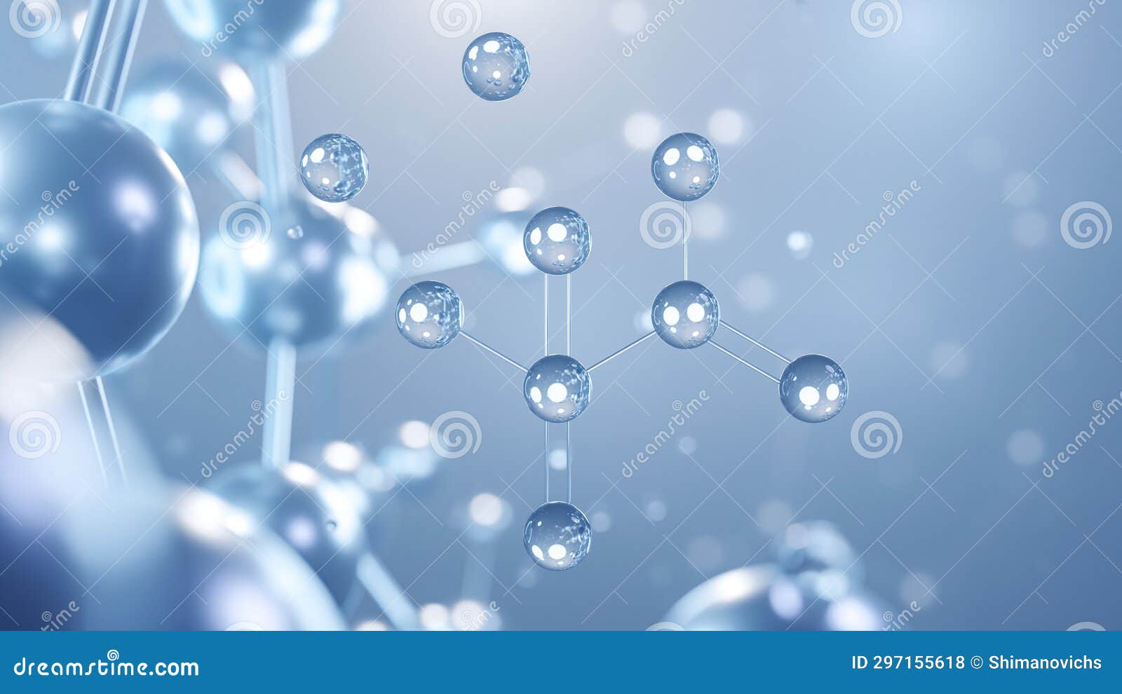 Sodium Metabisulfite Molecule 3d Rendering, Flat Molecular Structure ...