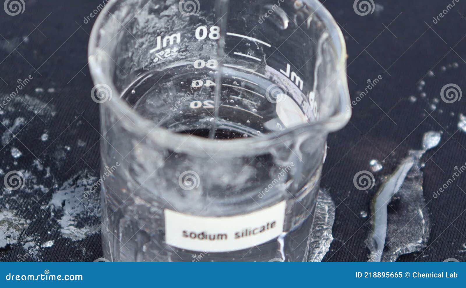 Sodium silicate liquid stock video. Video of silica - 218895665