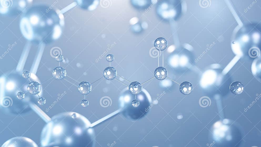 Sodium Sorbate Molecular Structure 3d, Flat Model, Preservative E201 ...