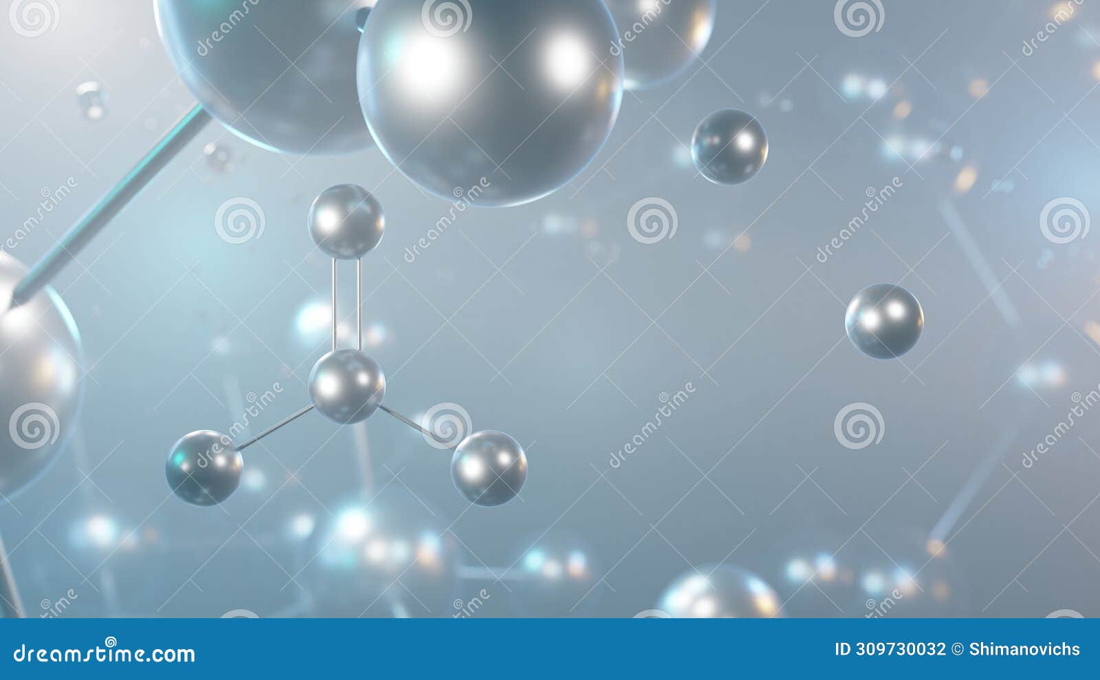 Sodium Sulfite Molecular Structure 3d Model Molecule Preservative