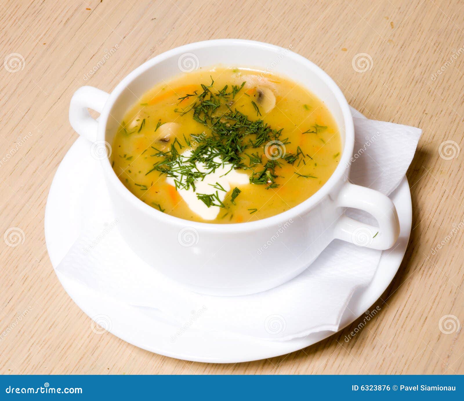 Soep stock foto. Image of schotel, recept, bereid, diner - 6323876