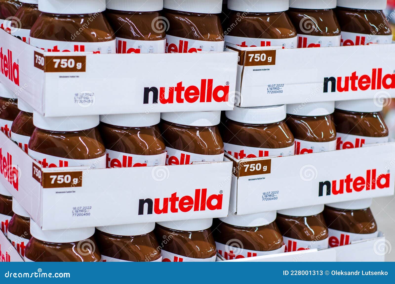 Soest, Germany - August 20, 2021: Nutella Hazelnut Spread for Sale ...