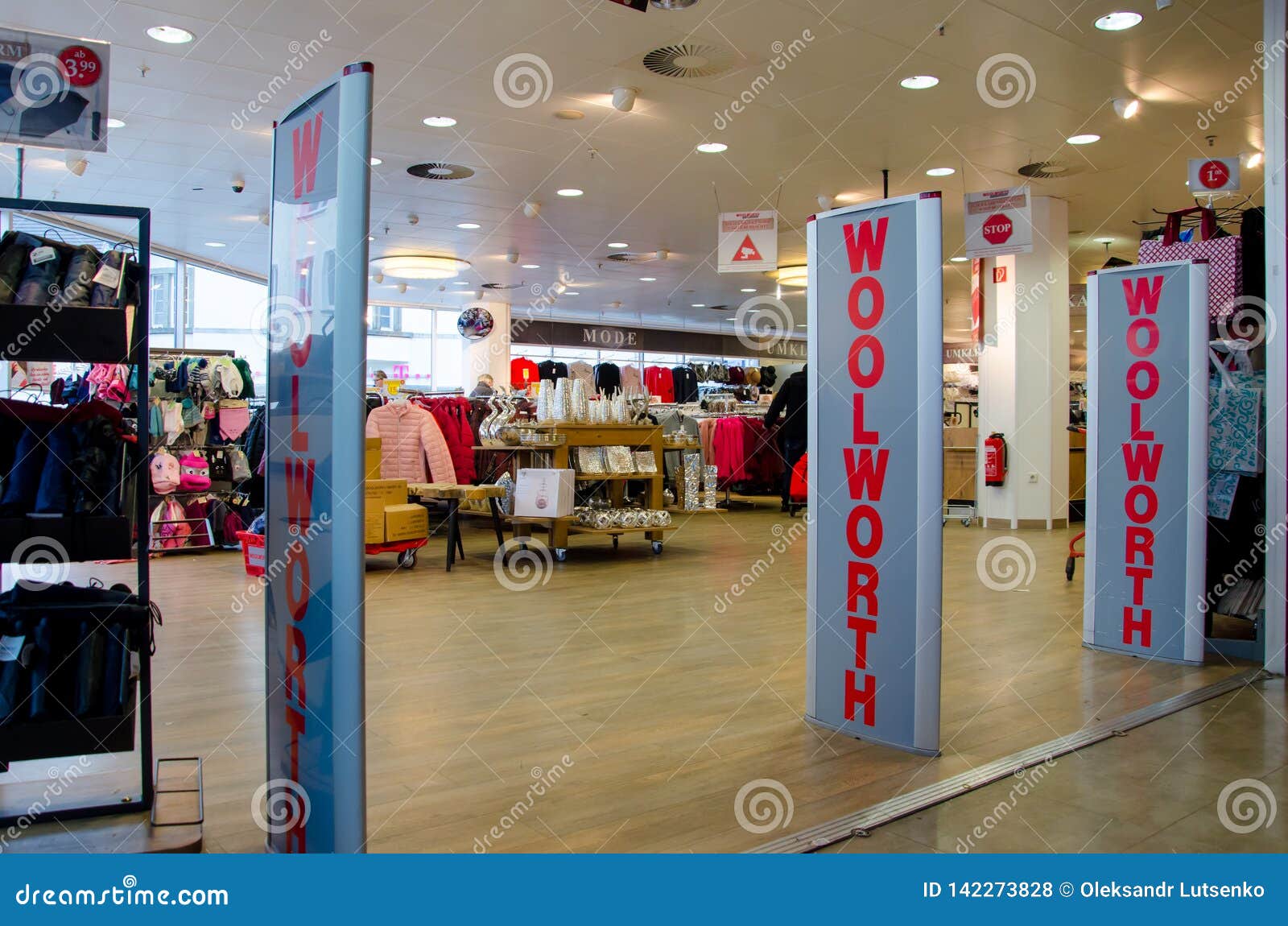 Soest, Germany - December 12, 2018: Woolworth Shop Editorial Stock ...
