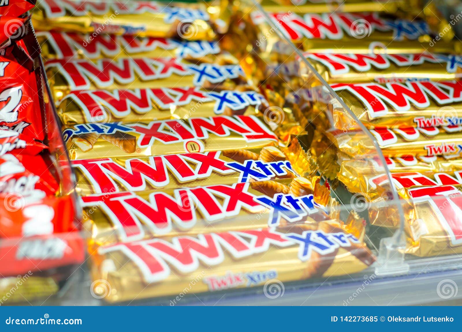 Soest, Germany - January 12, 2019: Twix Chocolate Bar Editorial Image ...