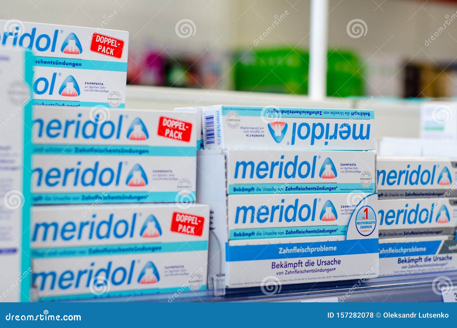 Soest, Germany - July 23, 2019: Meridol Toothpaste for Sale Editorial ...