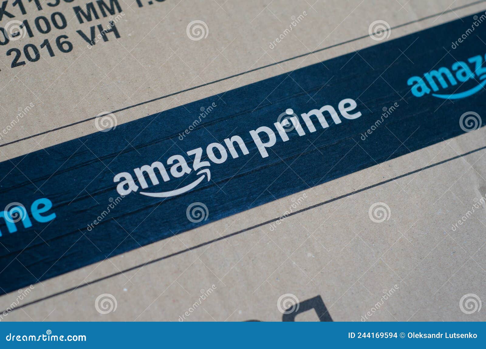 Soest, Germany - March 12, 2021: Amazon Prime Cardboard Box Editorial ...