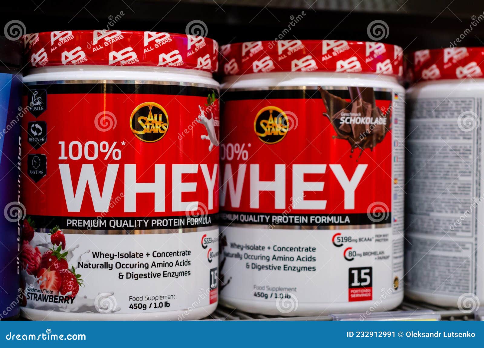 Soest, Germany - September 11, 2021: All Stars 100 Whey Protein ...