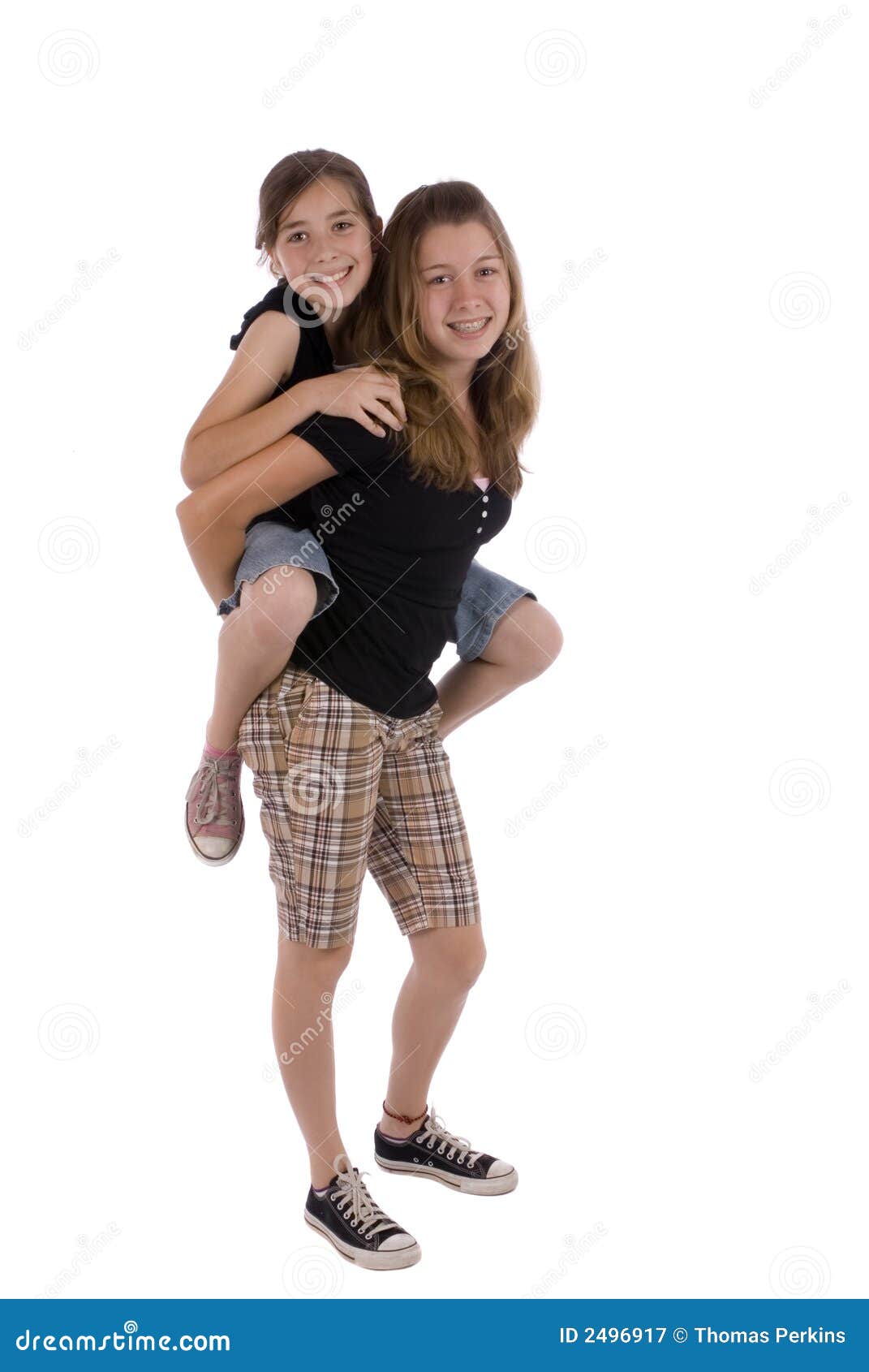 Soeurs image stock. Image du enfants, jeunesse, siblings - 2496917