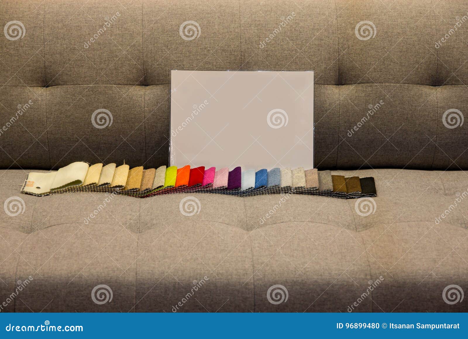 Sofa color chart stock photo. Image of display, seat - 96899480