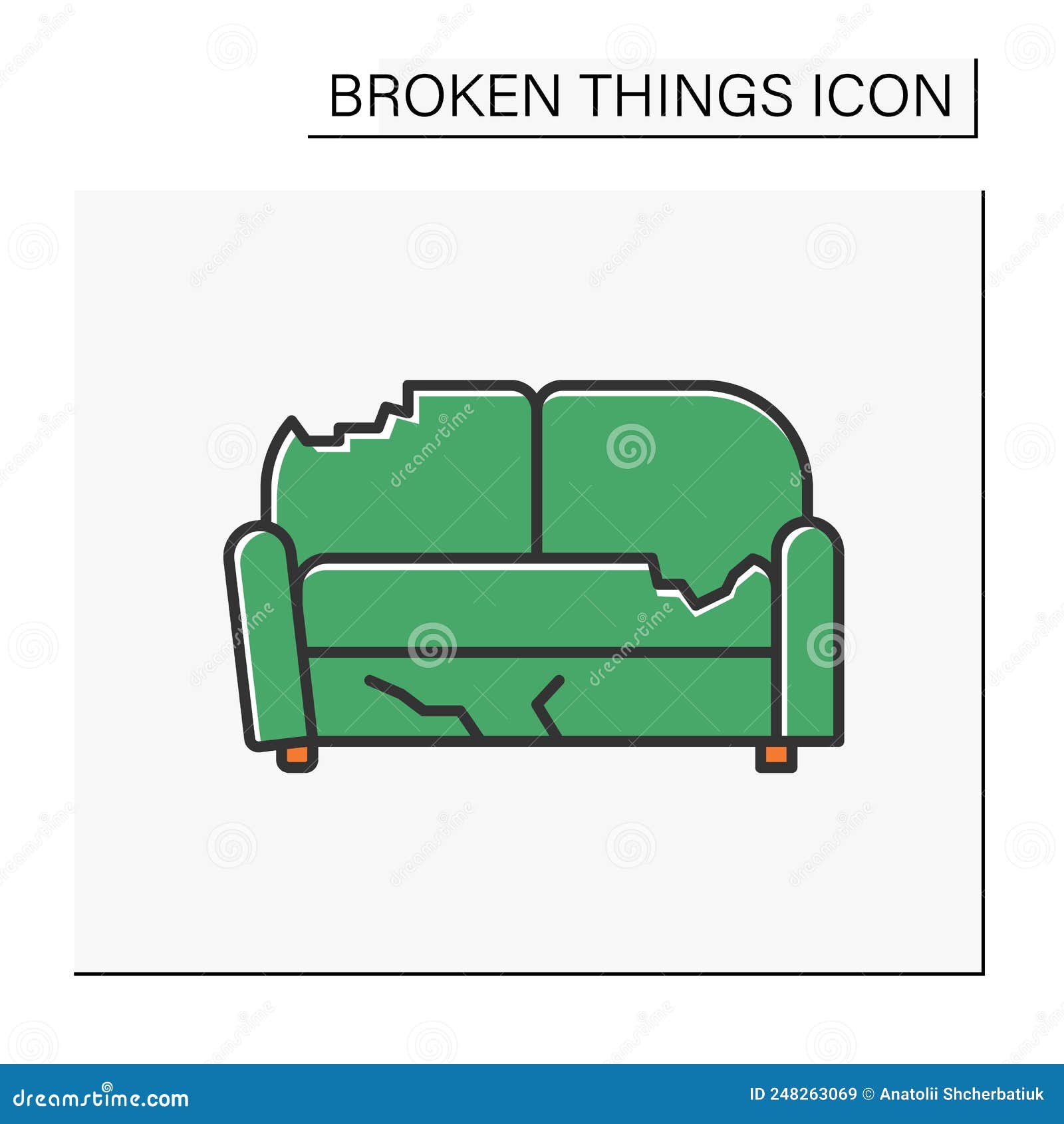 Sofa With Color Pillows Royalty-Free Stock Photography | CartoonDealer ... Sofa With Color Pillows Royalty-Free Stock Photography | CartoonDealer ...