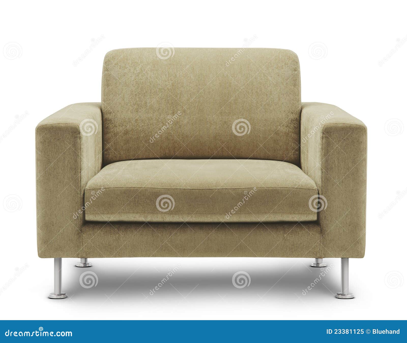 Sofa Furniture on White Background Stock Image - Image of cozy, design ...
