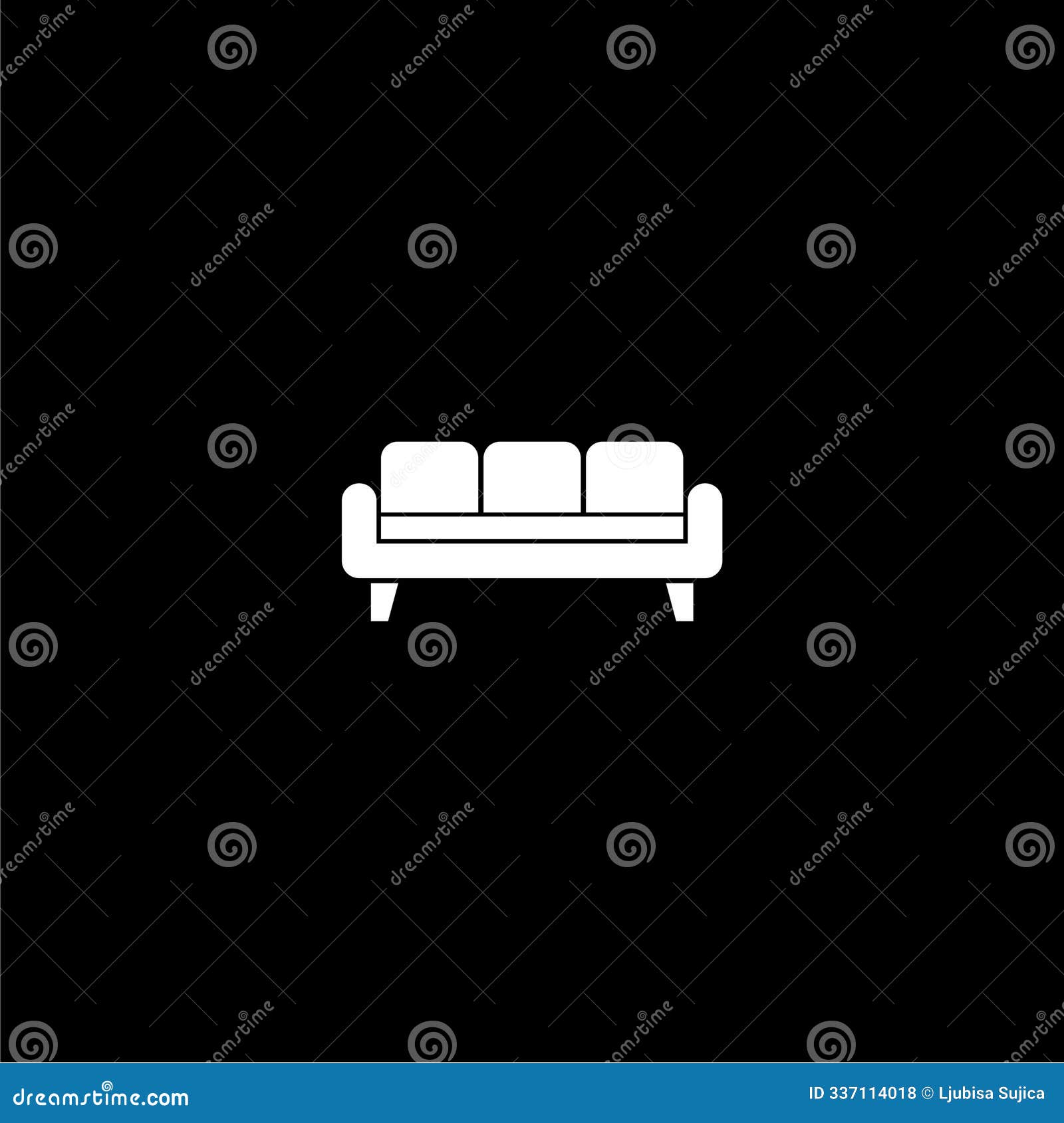 Sofa Icon Transparent Background For Your Graphic Resources Royalty ...