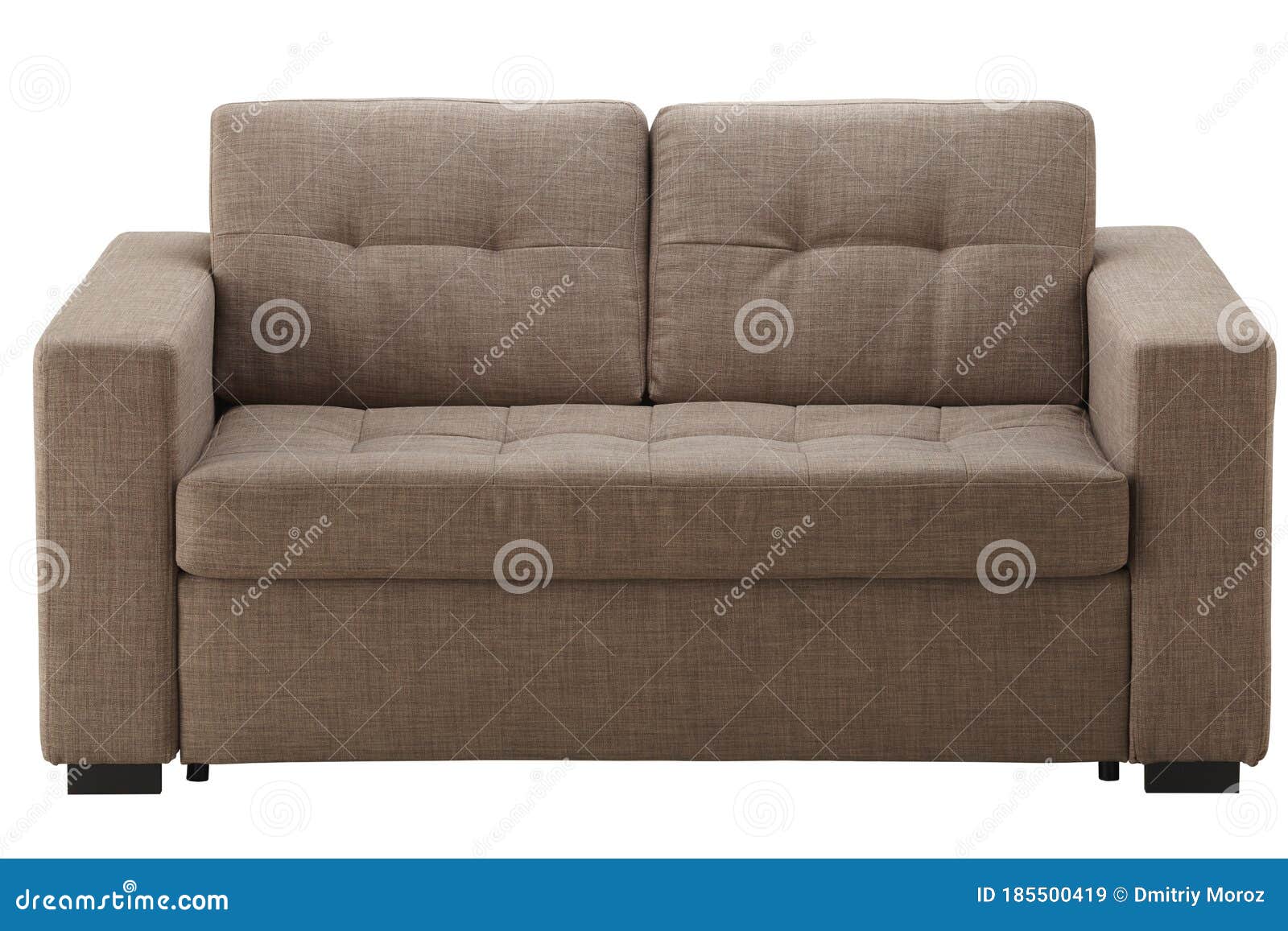Sofa isolated on white stock image. Image of decor, background - 185500419