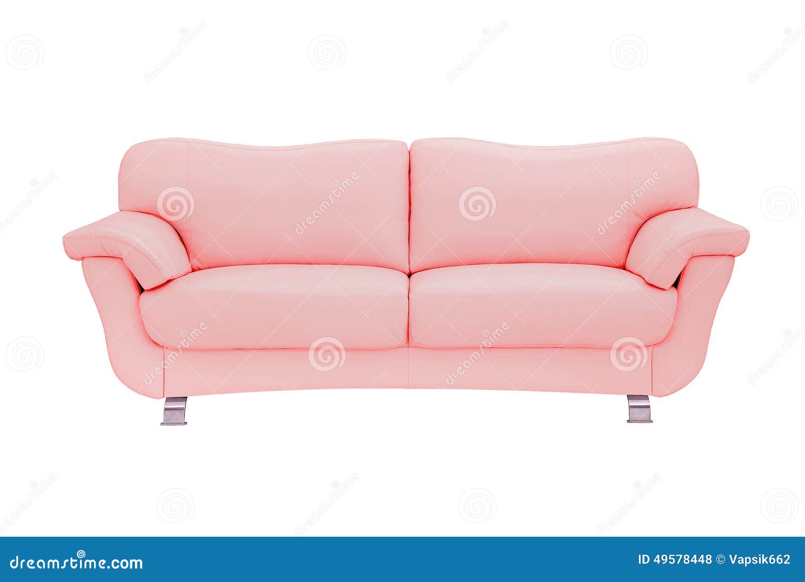 Sofa rose photo stock. Image du doux, lignes, siège, élégant - 49578448