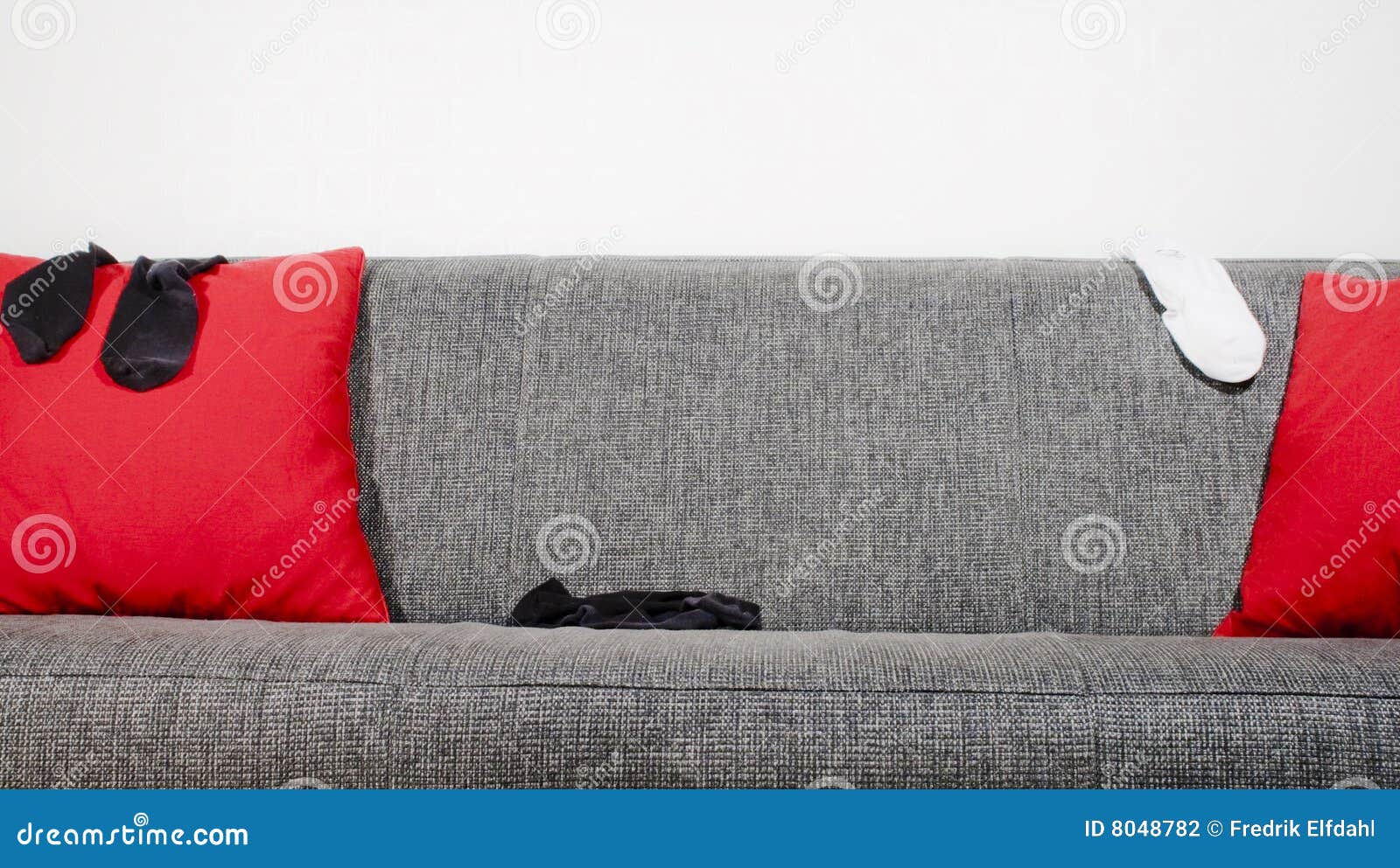 Sofa And Socks Picture. Image: 8048782