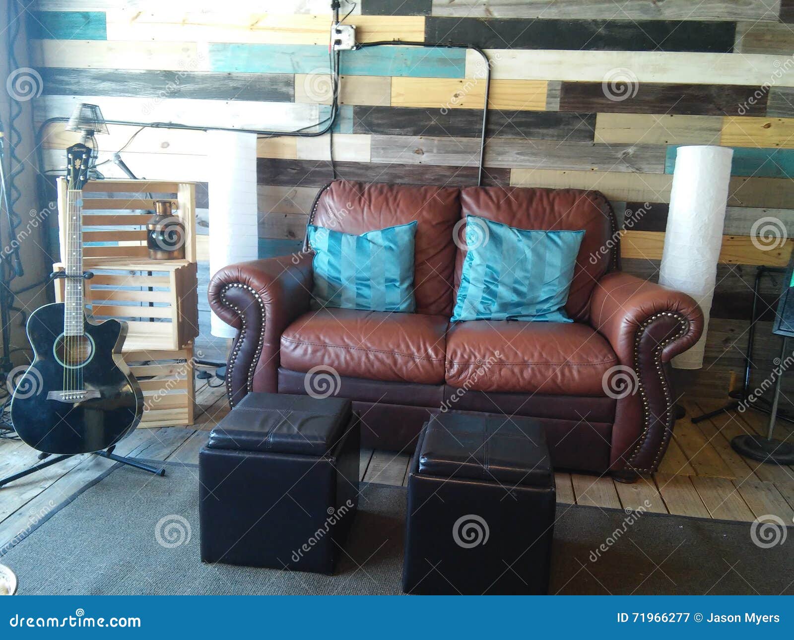 Sofa On Stage For The Bride And Groom, White Background And Red Heart ...