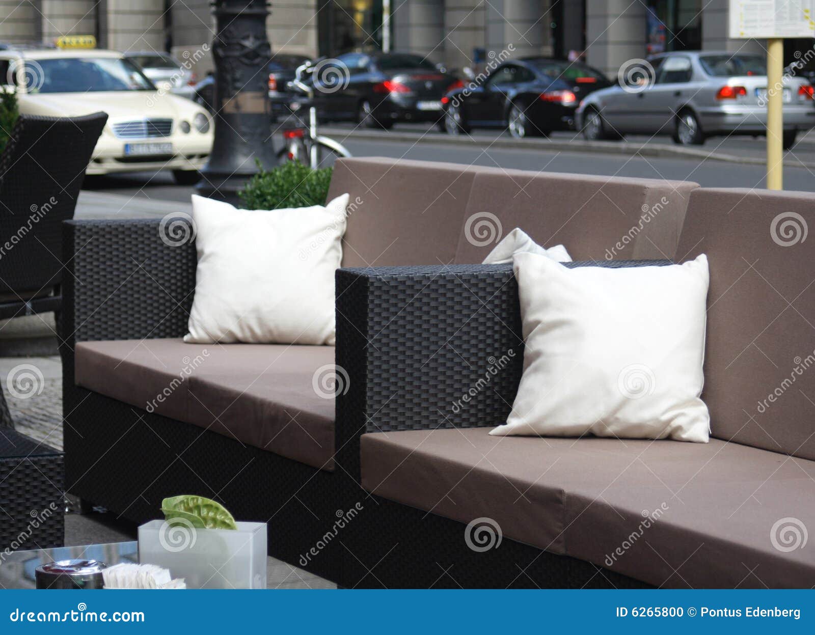 Sofa in the street stock photo. Image of urban, abstract - 6265800