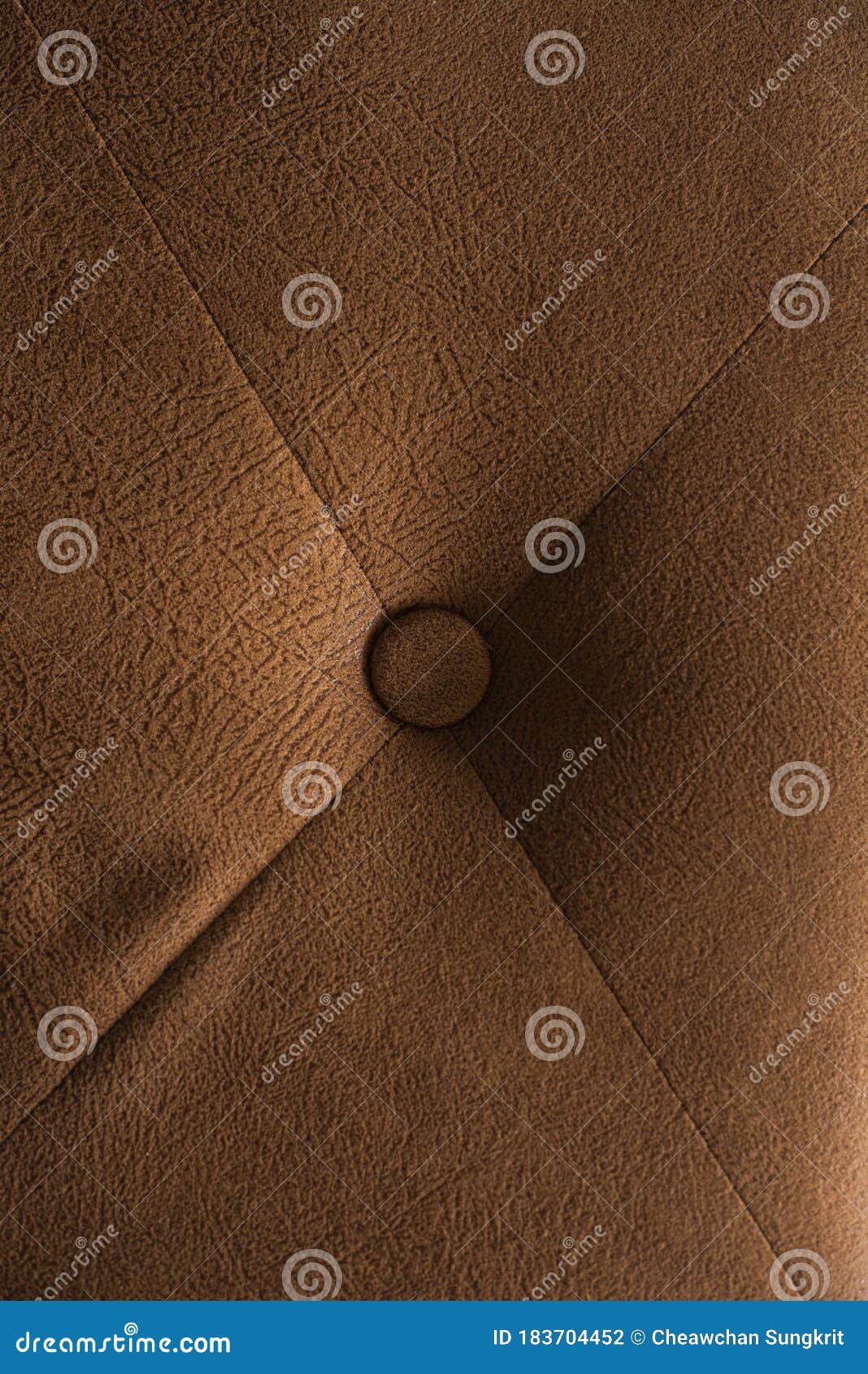 The Sofa Surface is Made of Leather. Stock Photo - Image of cotton ...