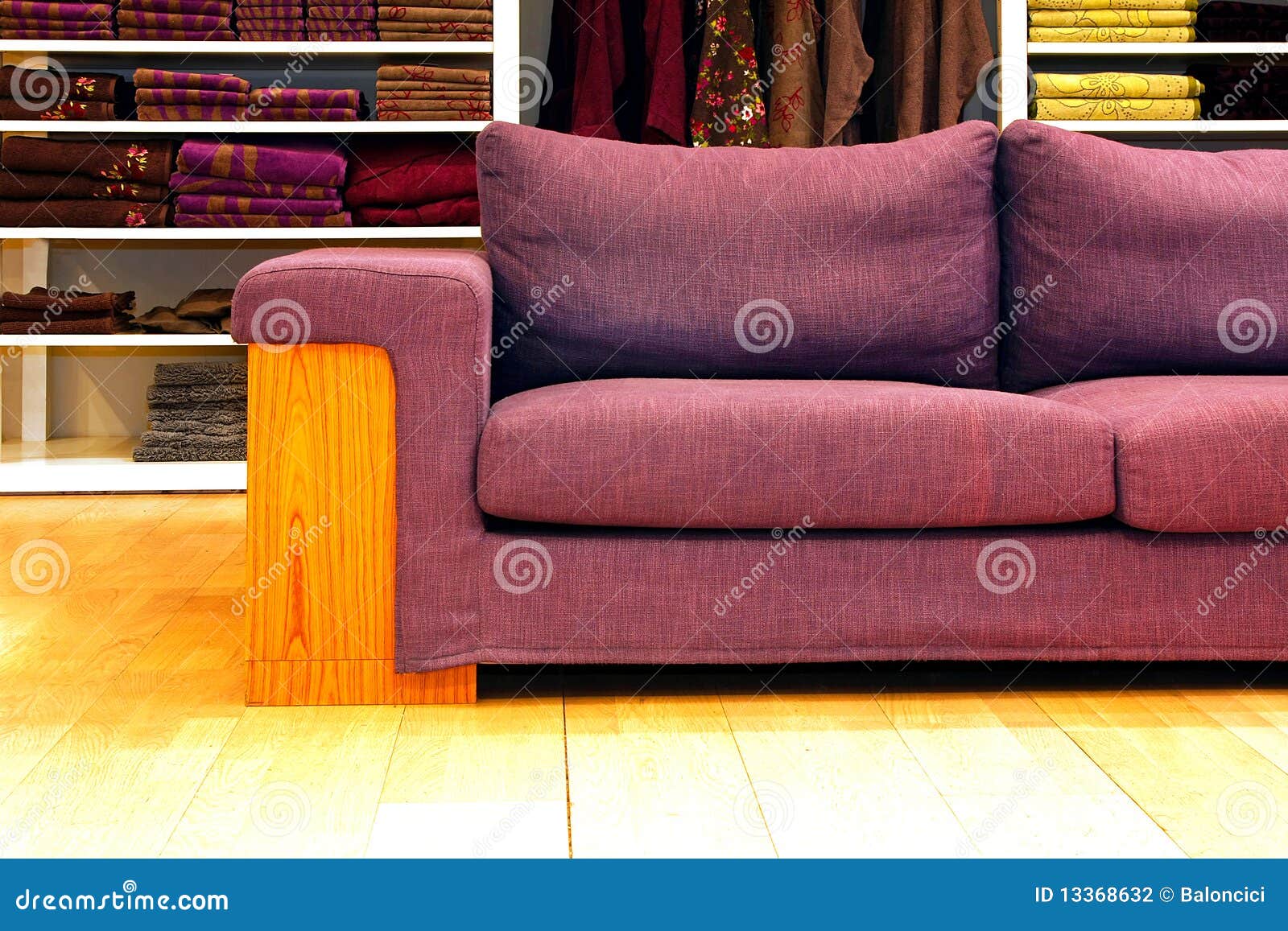 Sofa and wardrobe stock photo. Image of modern, couch - 13368632
