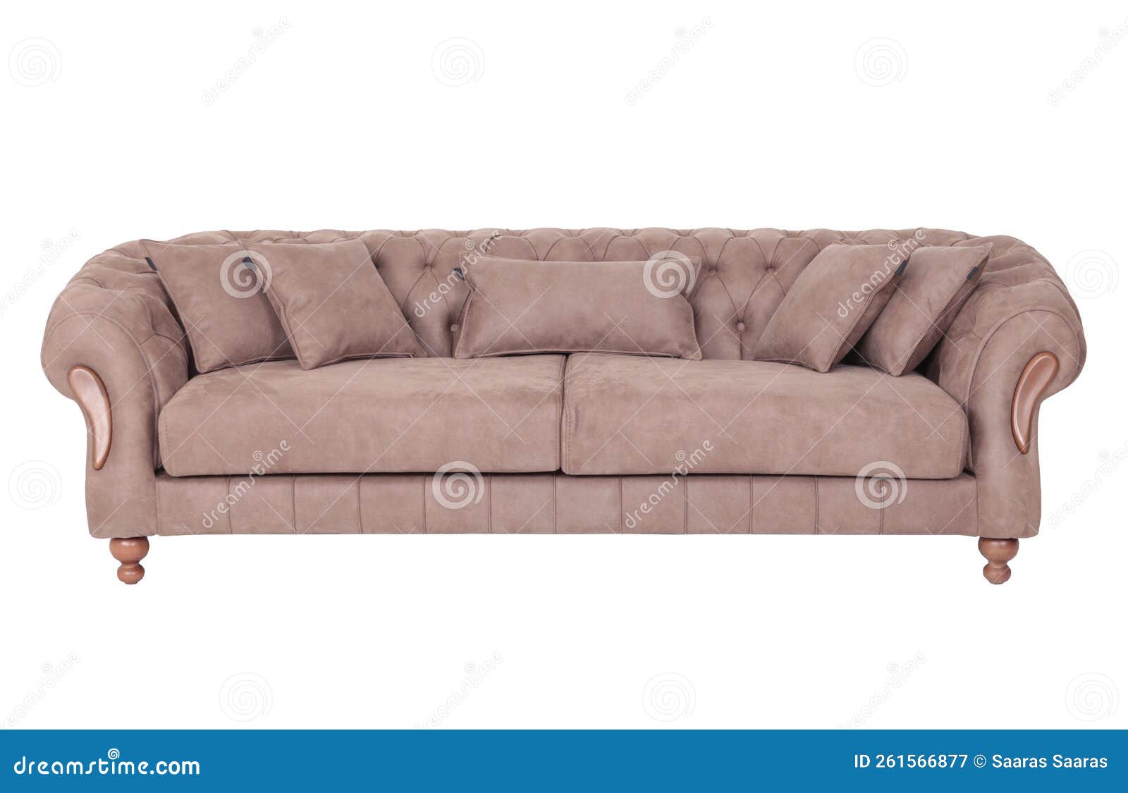 Sofa on a white background stock image. Image of building - 261566877