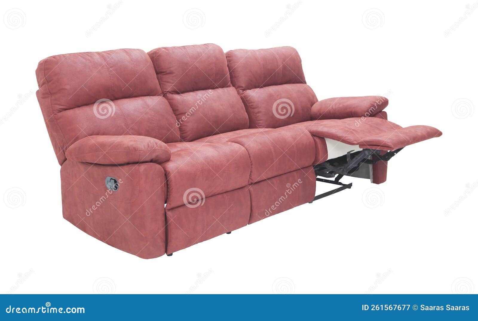 Sofa on a white background stock image. Image of deco - 261567677