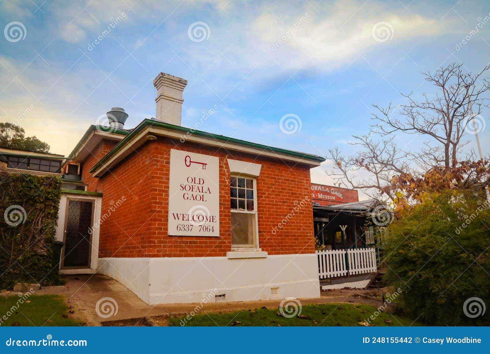 Sofala NSW Australia - 20 May 2022: the Old Gaol Museum in the Historic ...