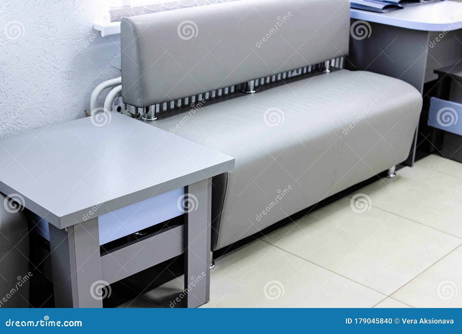 Sofas and Tables in the Waiting Room Stock Photo - Image of corridor ...