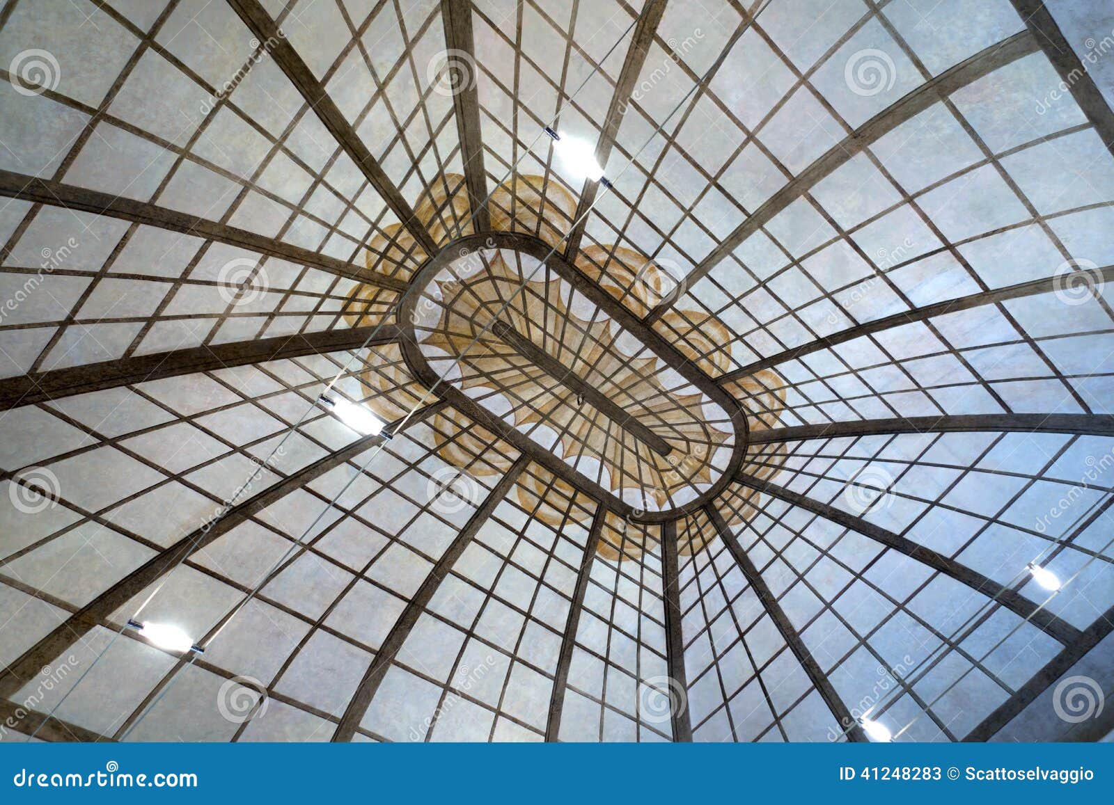 Soffitto Arcato Dipinto XVIII Secolo Fotografia Stock Editoriale ...