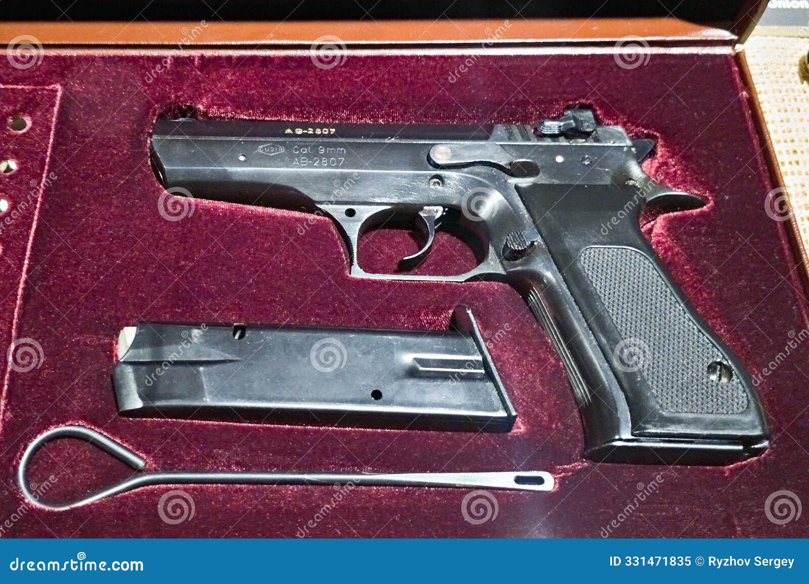 Sofia, Bulgaria, April 24, 2024 Pistol Cugir 9 Mm Editorial Image ...