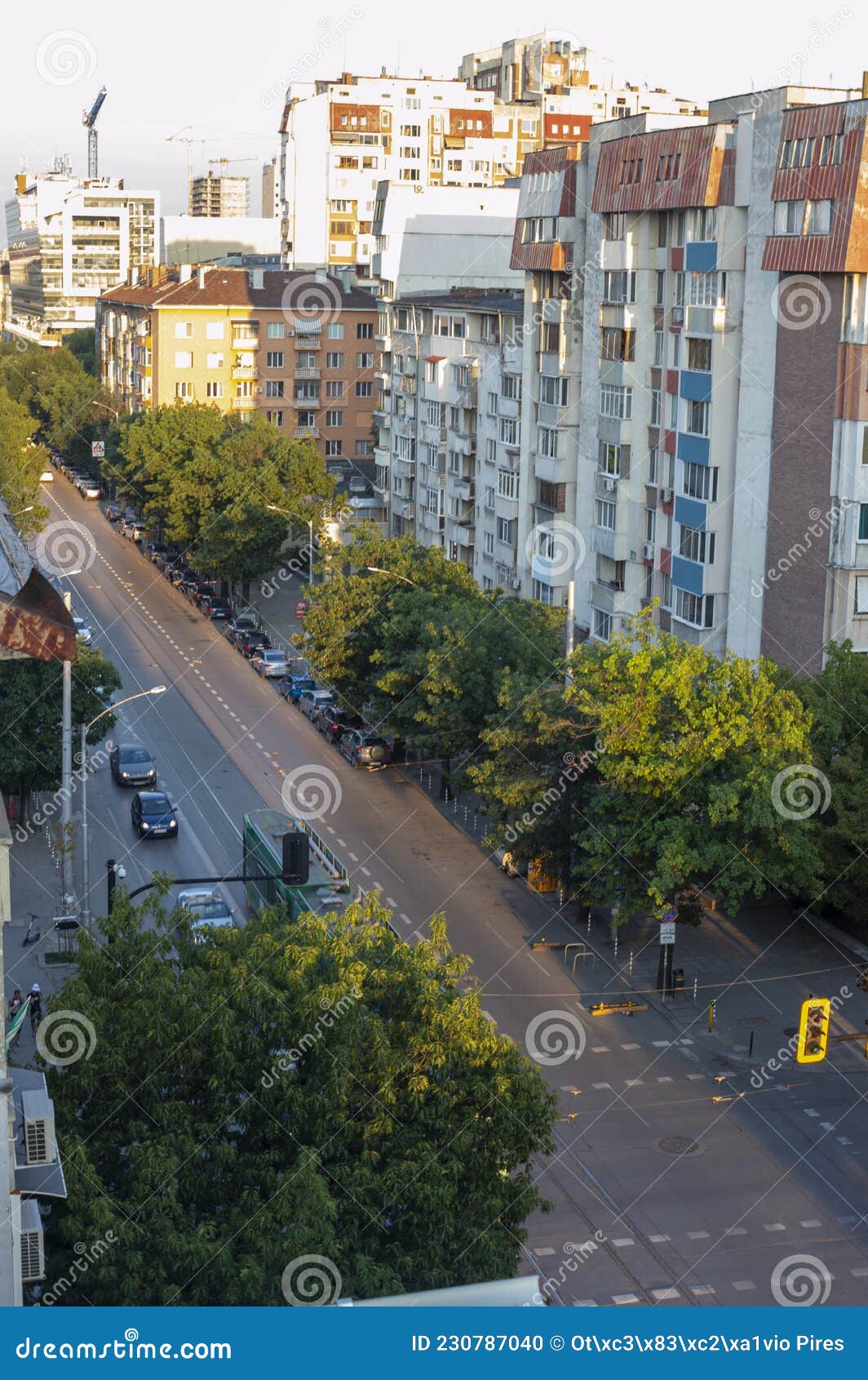 07 30 2021 Sofia Bulgaria Buildings at City Center Editorial Image ...
