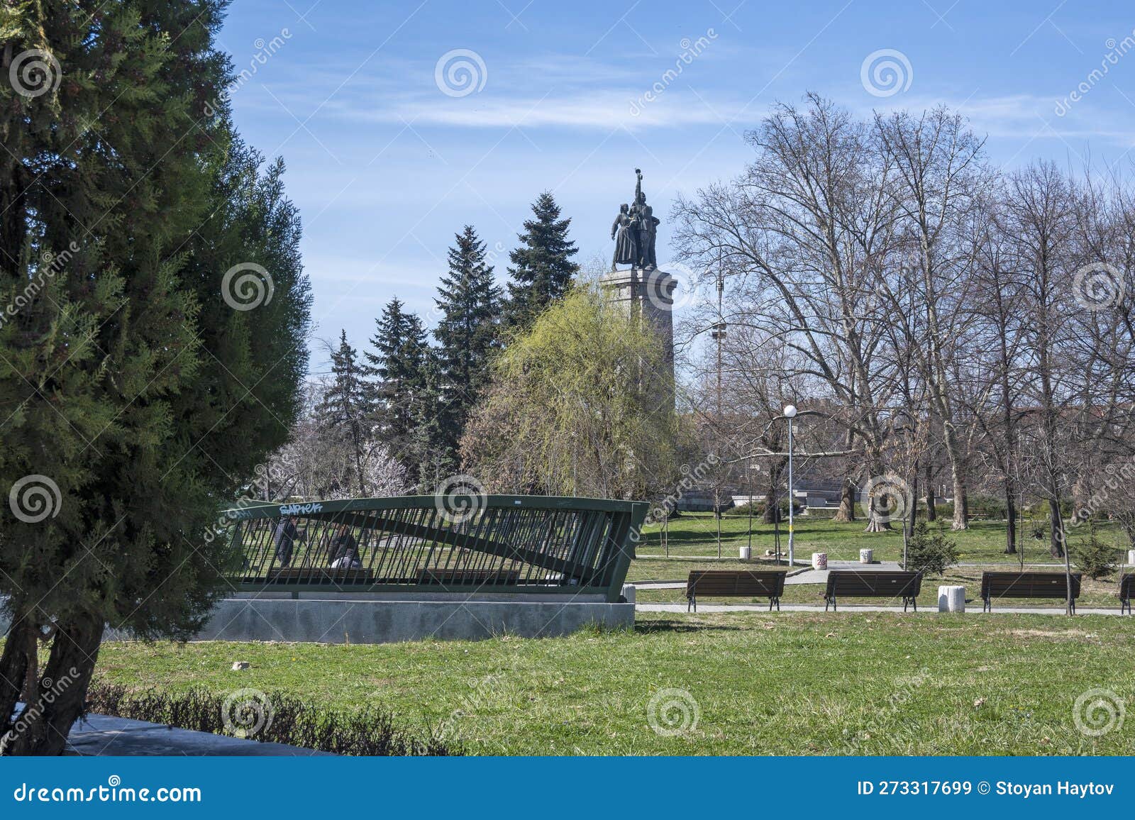 Monument of the Soviet Army in Sofia, Bulgaria Editorial Stock Image ...