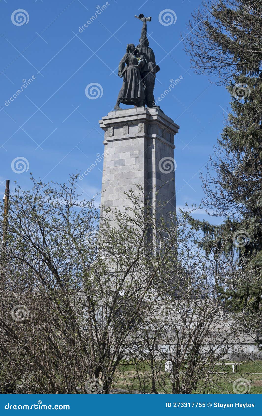 Monument of the Soviet Army in Sofia, Bulgaria Editorial Image - Image ...