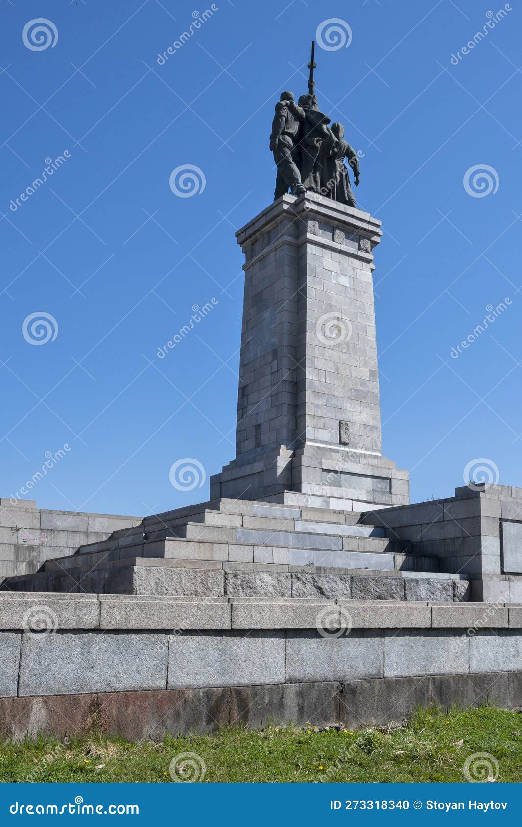 Monument of the Soviet Army in Sofia, Bulgaria Editorial Image - Image ...