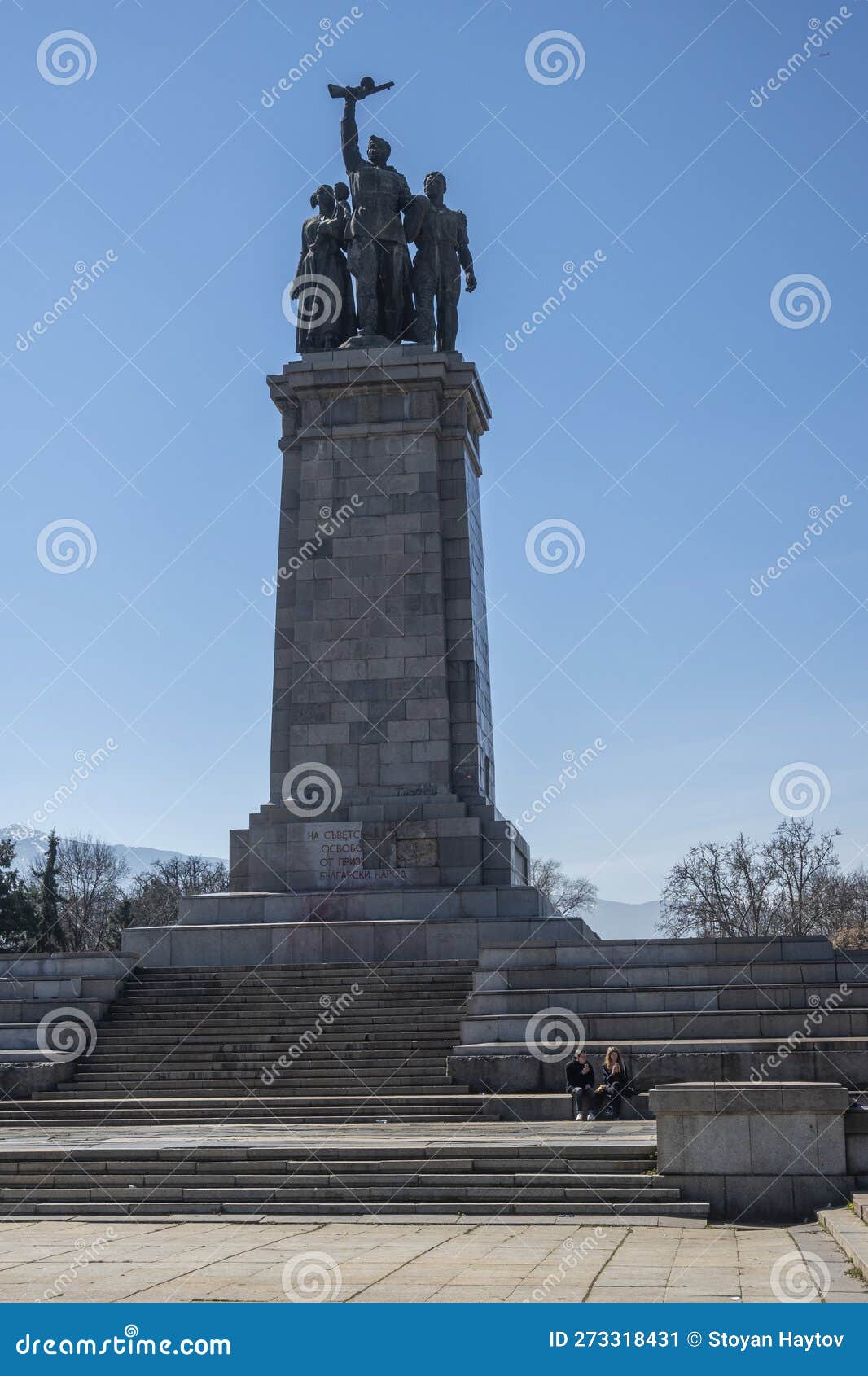 Monument of the Soviet Army in Sofia, Bulgaria Editorial Photo - Image of build, europe: 273318431