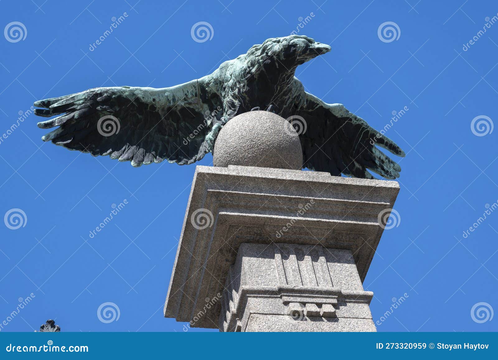 Eagle Bridge Over Perlovska River in City of Sofia, Bulgaria Editorial ...