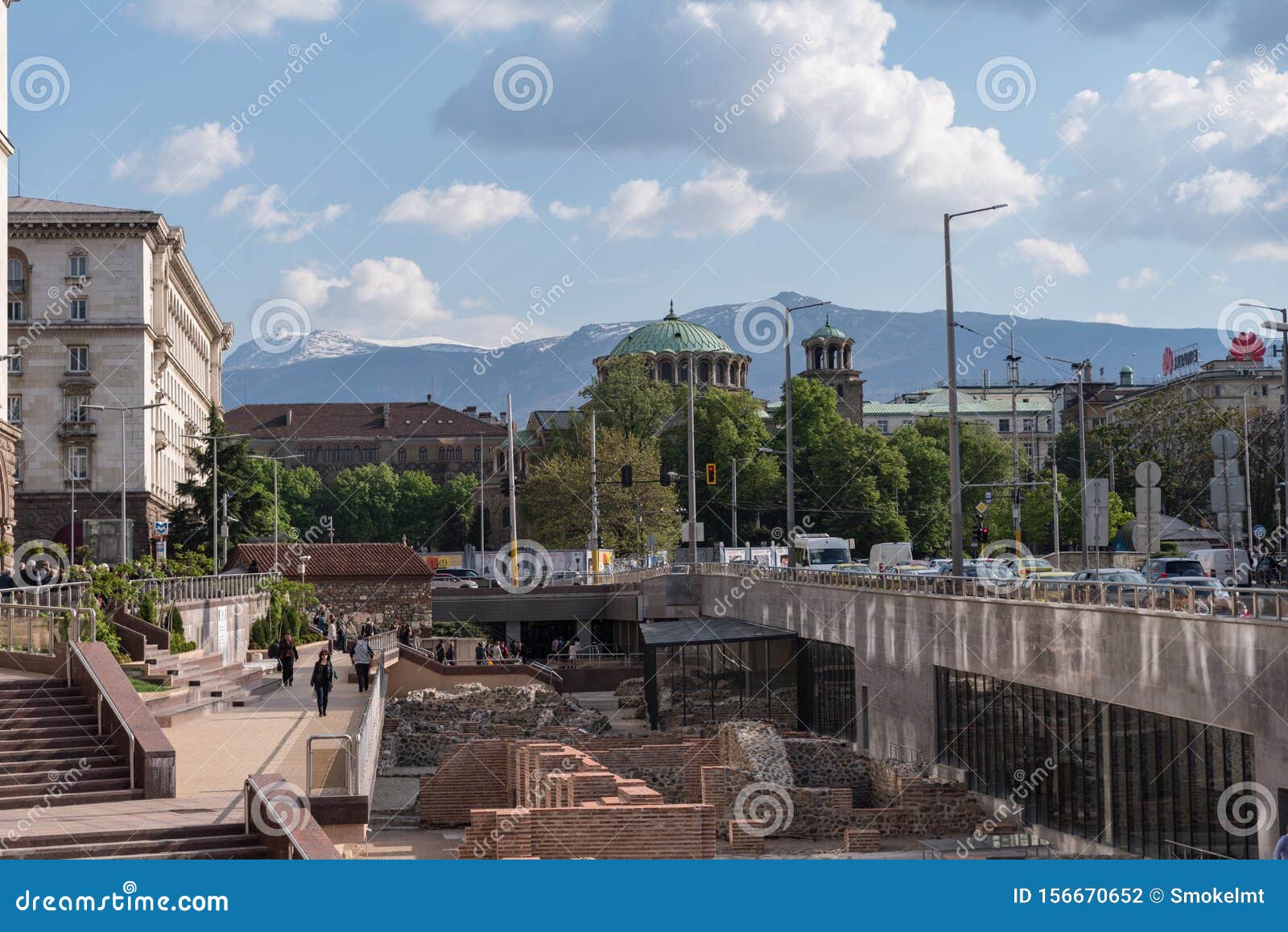 Ancient Remains of Serdica Archaeological Complex in Sofia Center ...