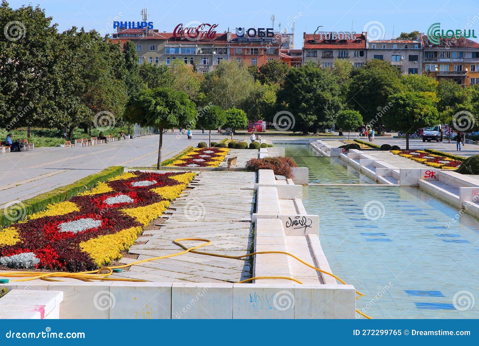 Sofia, Bulgaria - NDK Park editorial image. Image of sofia - 272299765