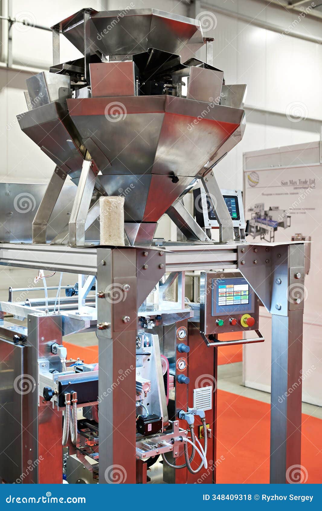 Sofia, Bulgaria, November 14, 2024 Bulk Food Packaging Machine ...