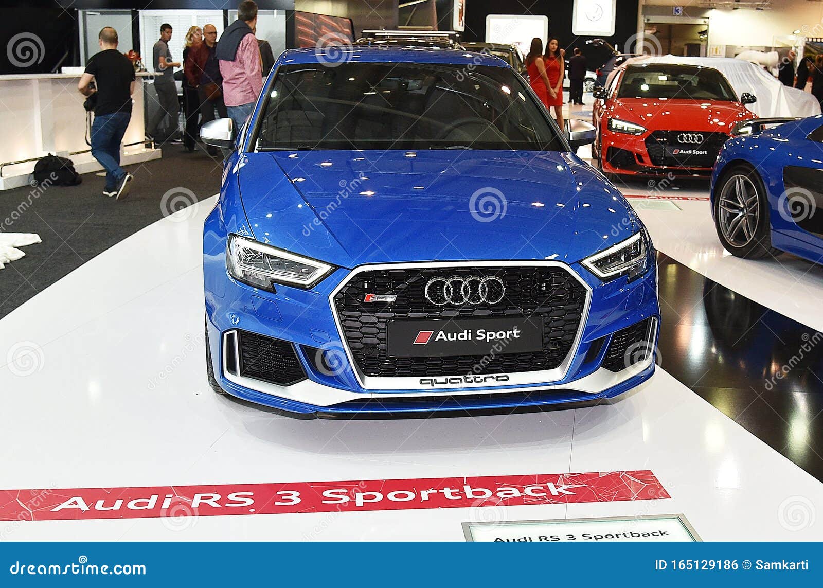 Sofia, Bulgaria, October 13-2017: Audi RS 3 Sportback at Sofia Motor ...