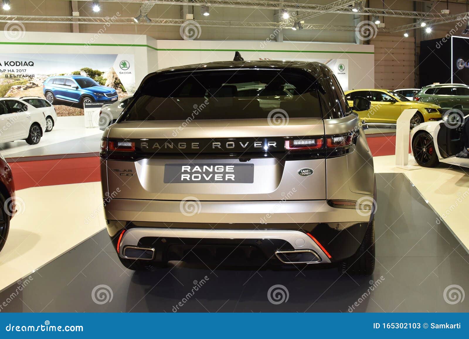 Sofia, Bulgaria, October 13-2017: Land Rover Range Rover Velar at Sofia ...