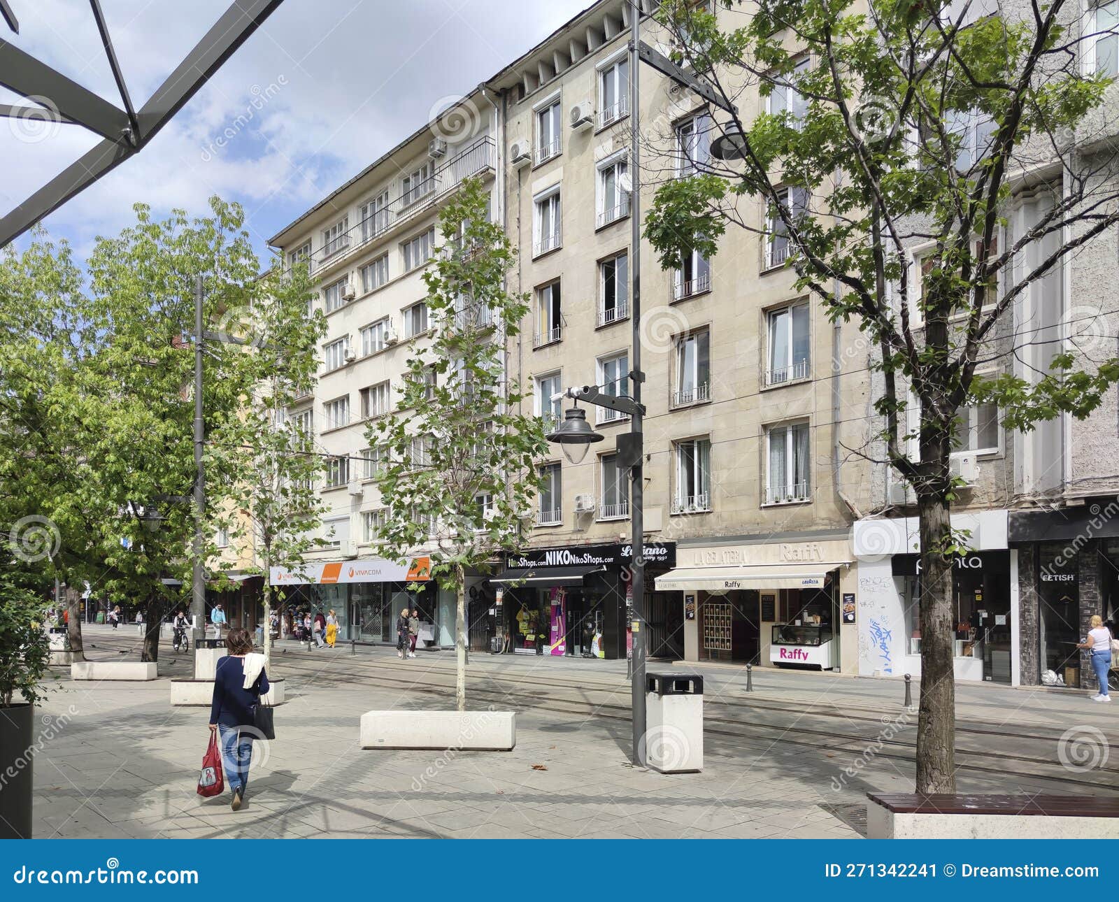 Panoramic View of Center of City of Sofia, Bulgaria Editorial Photo ...