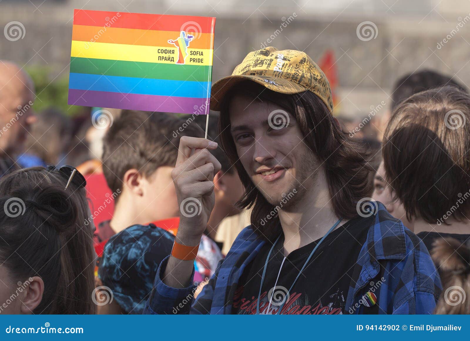 Sofia Pride 2017 editorial photography. Image of people - 94142902