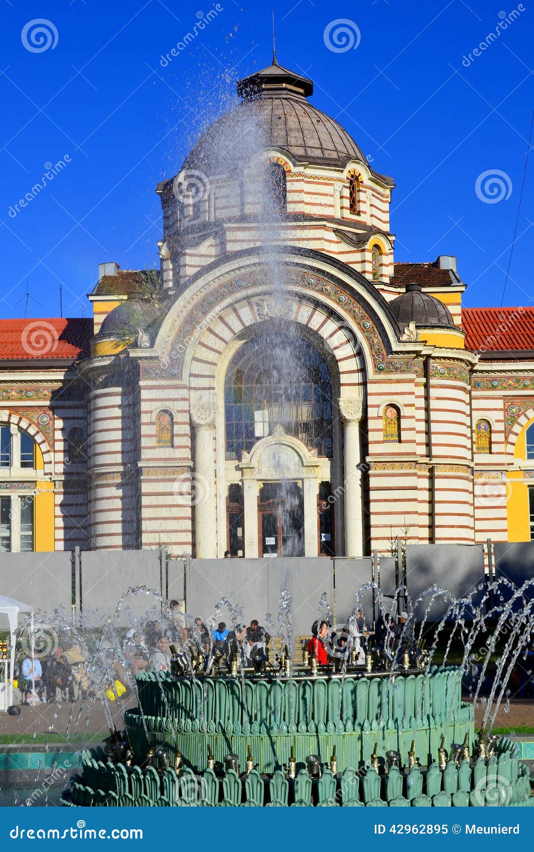 :the Sofia Public Mineral Baths Editorial Image - Image of centralna ...