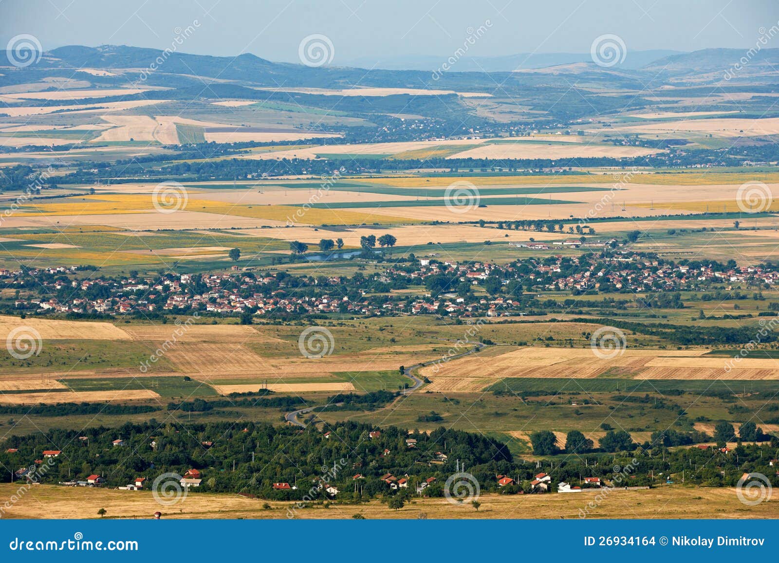 Sofia Valley, Bulgaria in Summer Stock Photo - Image of summer, sofia ...